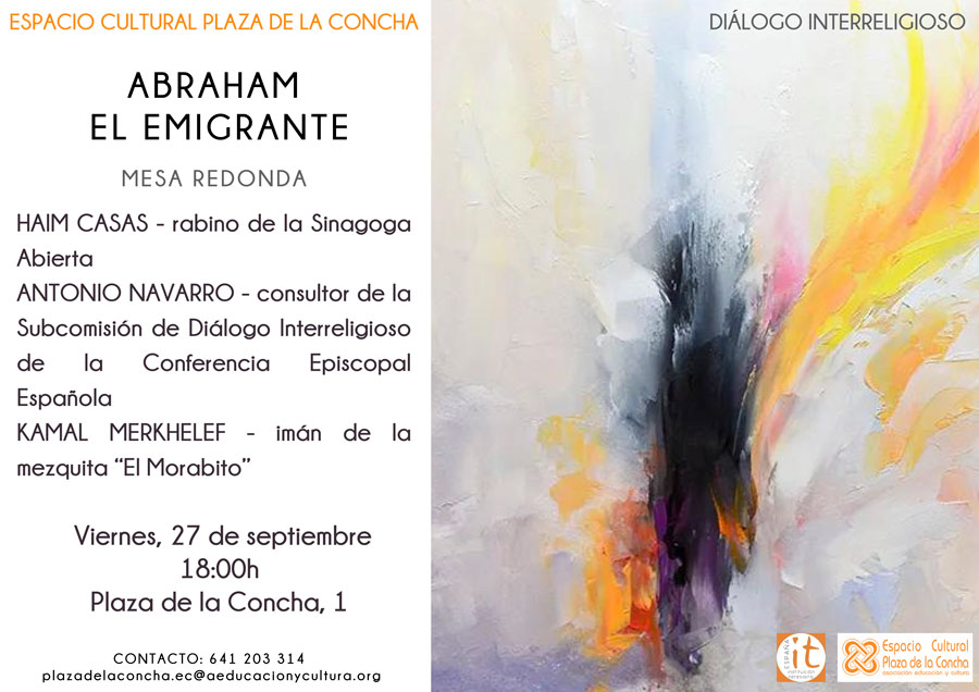 Diálogo Interreligioso prepara la mesa redonda “Abraham el emigrante ...